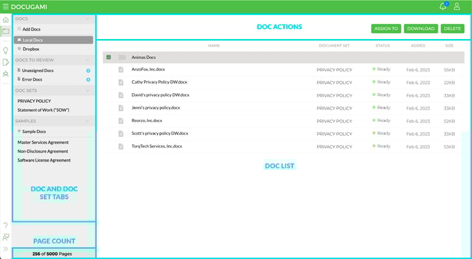 Navigating My Content